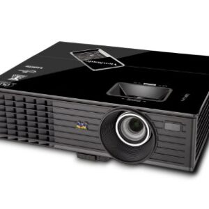 View Sonic PJD6253 XGA Front Projector, 300 Inches - Black