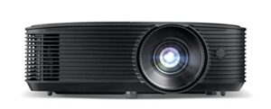 optoma hd143x affordable high performance 1080p home theater projector, 3000 lumens, 3d support, long 12000 lamp life, for indoor and outdoor movies, built in speaker