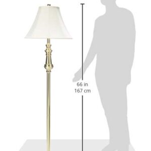 Décor Therapy PL3780 Floor Lamp, Polished Brass