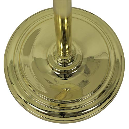 Décor Therapy PL3780 Floor Lamp, Polished Brass