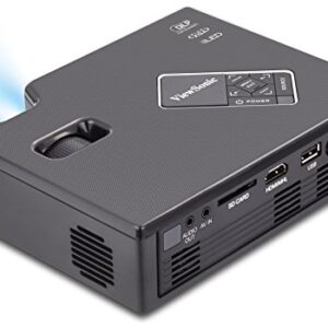 ViewSonic PLED-W800 WXGA HDMI LED Ultra-Portable Mini Projector