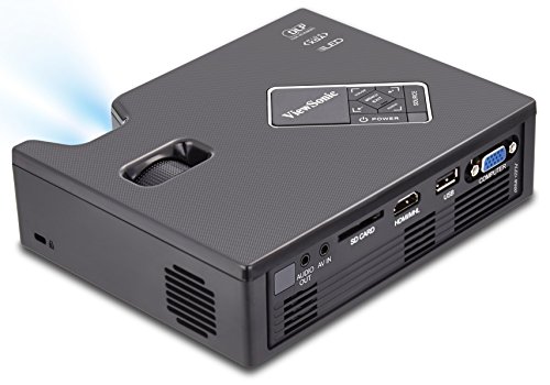 ViewSonic PLED-W800 WXGA HDMI LED Ultra-Portable Mini Projector