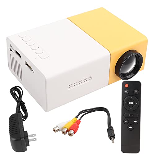 Mini Stylish Portable Home Theater, LED Projector with Native Resolution 320 x 240 Pixels HDMI VGA Multimedia Player Home Theater for Home Entertainment(59.99)