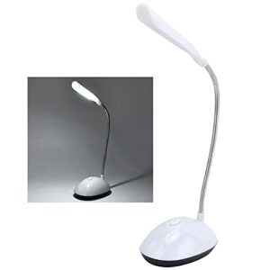 LIKJ Eye‑Caring Table Lamps, LED Desk Table Lamp Easy to Fold with Flicker‑Free/Glare‑Free for Working