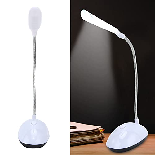 LIKJ Eye‑Caring Table Lamps, LED Desk Table Lamp Easy to Fold with Flicker‑Free/Glare‑Free for Working