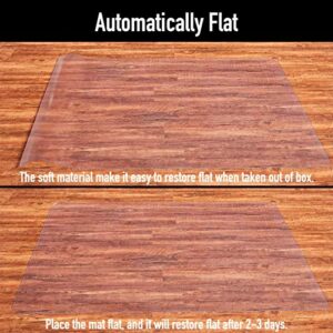 Office Chair Mat, 47"×59"-2mm Thick, Chair Mat for Hardwood Floor, Desk Chair Mat, Floor Protectors for Office Chairs, Office Mat, Office Mats for Rolling Chairs