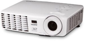 vivitek d511 2600 lumen xga hdmi 120hz 3d-ready portable dlp projector (white)