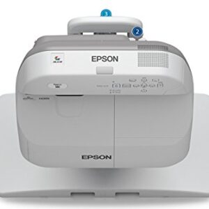 Epson 3E3202 PowerLite 580 LCD Projector - Gray/White