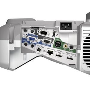 Epson PowerLite 570 LCD Projector - HDTV - 4:3 - 1.8 - UHE - 215 W - SECAM, NTSC, PAL - 5000 Hour - 10000 Hour - 1024 x 768 - XGA - 10,000:1 - 2700 lm - HDMI - USB - VGA In - Ethernet - 333 W - 2 Year Warranty - V11H605020