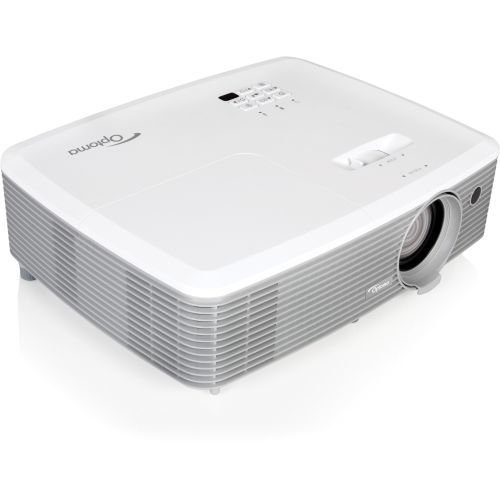 Optoma EH400+ DLP Projector, 4000 ANSI LUMENS, 1080P 1920 X 1080, 22,000:1, Throw Ratio