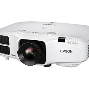 Epson V11H824020 PowerLite 5530U LCD Projector, Black/White