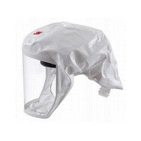 3m s-133l-5 3m medium/large white versaflo s-series general purpose fabric headcover with integrated comfort suspension