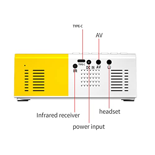 #kyEF3E Small Household Mini Projector Led Portable Projector Supports Hd 1080P Outdoor Mobile Power Supply