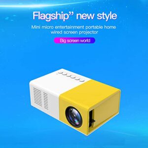 #kyEF3E Small Household Mini Projector Led Portable Projector Supports Hd 1080P Outdoor Mobile Power Supply