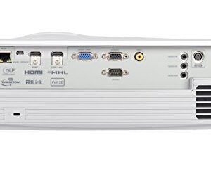 Optoma W490 WXGA 3D DLP Widescreen Data and Business Projector