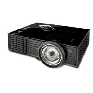 ViewSonic PJD6683WS WXGA 1280x800 DLP Projector, 3000 ANSI Lumens, 15,000:1 Contrast Ratio - Black