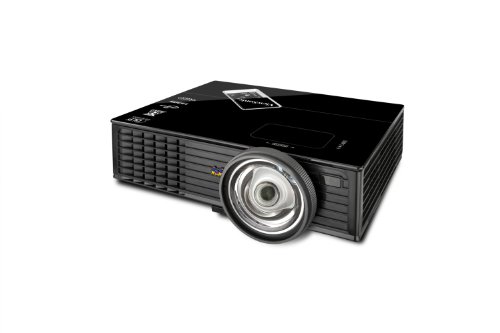 ViewSonic PJD6683WS WXGA 1280x800 DLP Projector, 3000 ANSI Lumens, 15,000:1 Contrast Ratio - Black