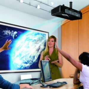 ViewSonic PJD6683WS WXGA 1280x800 DLP Projector, 3000 ANSI Lumens, 15,000:1 Contrast Ratio - Black