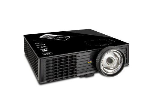 ViewSonic PJD6683WS WXGA 1280x800 DLP Projector, 3000 ANSI Lumens, 15,000:1 Contrast Ratio - Black