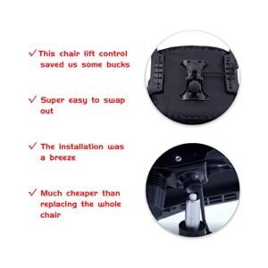 slrugci Office Chair Replacement Parts,Tilt Control Mechanism 6.2’’ x 10.4’’ Mounting Holes Chair Base Replacement for Executive Chair Desk Chair