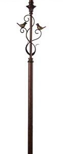 SAFAVIEH Lighting Collection Birdsong Traditional Rustic Farmhouse Oil-Rubbed Bronze 61-inch Living Room Bedroom Home Office Standing Floor Lamp (LED Bulb Included)