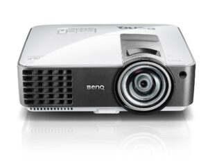 benq mw814st 2500 lumen wxga short throw 3d dlp projector,black/silver