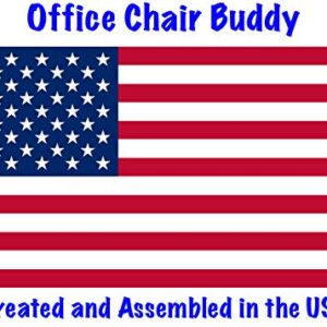 Office Chair Buddy XL - Fix Your Sinking Office Chair in Minutes - Up to 8 Inches of Height Settings - No Tools Needed, Black