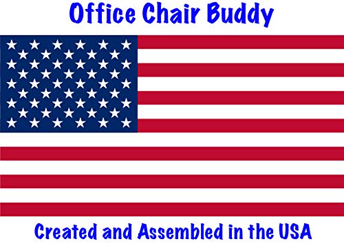 Office Chair Buddy XL - Fix Your Sinking Office Chair in Minutes - Up to 8 Inches of Height Settings - No Tools Needed, Black