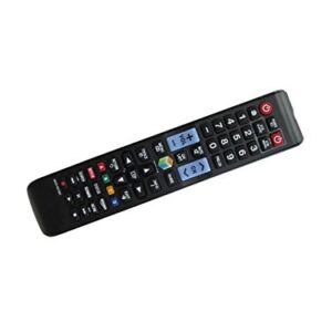 General Replacement Remote Control Fit for Samsung UN65KS8000F UN55HU8500F UN55HU8500FXZA UN85S9AFXZA UN40F6400 Smart 3D LCD LED HDTV TV