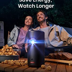 Nebula Anker Capsule 3 Laser 1080p, Smart, Wi-Fi, Mini Projector, Black, Portable Projector, Dolby Digital, Laser Projector, Autofocus, 120-Inch Picture, Built-in Battery, 2.5 Hours of Playtime