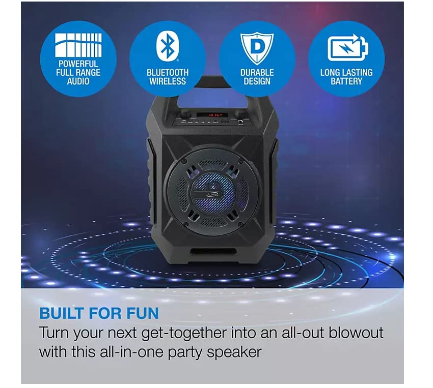 Pop-Up Movie Theater Kit with Projector BT Speaker and Screen 1080i 120'' HDMI