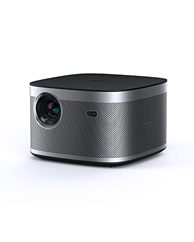 XGIMI Horizon 1080p FHD Projector 4K Supported Movie Projector, 2200 ANSI Lumens, Harman Kardon Speakers, Android TV 10.0, Auto Focus, Auto Keystone Correction, Auto Object Avoidance, WiFi Bluetooth