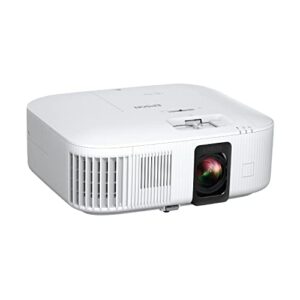 2022 new upgrade epson home cinema 2350 4k pro-uhd smart gaming projector with android tv, 3-chip 3lcd, hdr10, hlg, 2,800 lumens, low latency, 10 w speaker, bluetooth, streaming capability