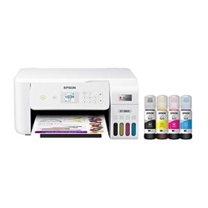 epson ecotank et-2800 wireless color all-in-one cartridge-free supertank printer with scan and copy â€“ the ideal basic home printer – white