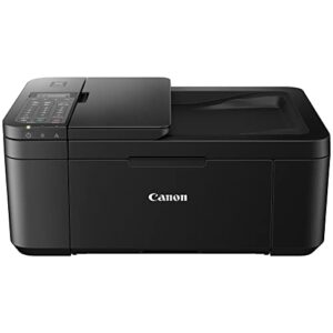 canon pixma tr4720 all-in-one wireless printer home use, with auto document feeder, mobile printing and built-in fax, black