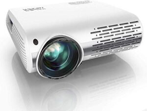 yaber y30 native 1080p projector 9500l brightness full hd video projector 1920 x 1080, ±50° 4d keystone correction support 4k & zoom,lcd led home theater projector compatible with phone,pc,tv box,ps4