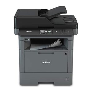 brother monochrome laser multifunction all-in-one printer, mfc-l5700dw, flexible network connectivity, mobile printing & scanning, duplex printing, amazon dash replenishment ready, black