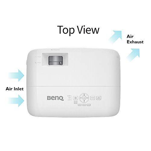 BenQ WXGA Business Projector (MW560) - DLP - 4,000 Lumens High Brightness - 20,000:1 High Contrast Ratio - Dual HDMI, VGA - Auto Keystone Correction - Simple Setup - SmartEco Technology