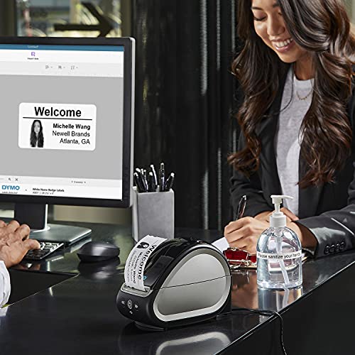 DYMO LabelWriter 550 Label Printer, Label Maker with Direct Thermal Printing, Automatic Label Recognition, Prints Address Labels, Shipping Labels, Mailing Labels, Barcode Labels, and More