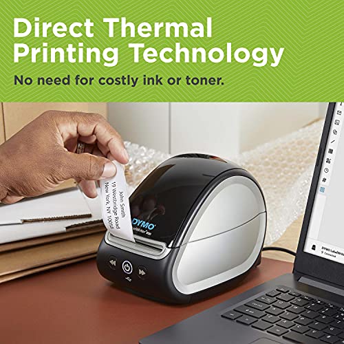 DYMO LabelWriter 550 Label Printer, Label Maker with Direct Thermal Printing, Automatic Label Recognition, Prints Address Labels, Shipping Labels, Mailing Labels, Barcode Labels, and More