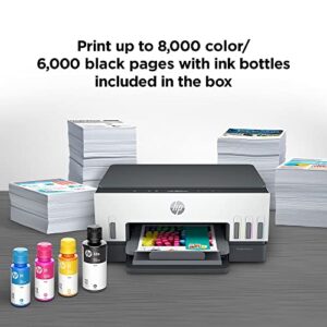 HP Smart -Tank 6001 Wireless All-in-One Cartridge-free Ink Printer, up to 2 years of ink included, mobile print, scan, copy (2H0B9A)