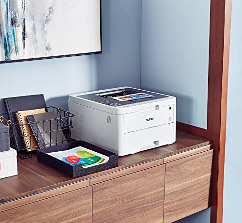 Brother HL-L3210CW Compact Digital Color Printer Providing Laser Printer Quality Results with Wireless