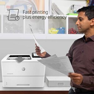 HP LaserJet Enterprise M507n Monochrome Printer with built-in Ethernet (1PV86A), White