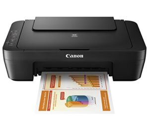 canon mg series pixma mg2525 inkjet photo printer with scanner/copier, black