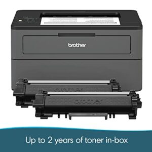 Brother Compact Monochrome Laser Printer, HL-L2370DWXL Extended Print, Up to 2 Years of Printing Included, Wireless Printing, Refresh Subscription and Amazon Dash Replenishment Ready