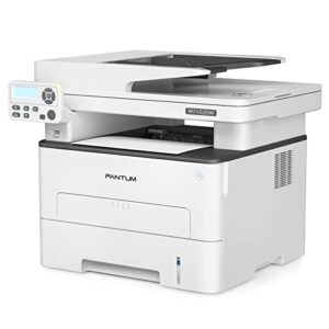 pantum m7102dw laser printer scanner copier 3 in 1, wireless connectivity and auto two-sided printing with 1 year warranty, 35 pages per minute (v6w81b)