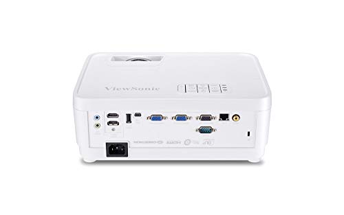 ViewSonic PS600W 3700 Lumens WXGA HDMI Networkable Short Throw Projector for Home and Office