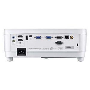 ViewSonic PS600W 3700 Lumens WXGA HDMI Networkable Short Throw Projector for Home and Office