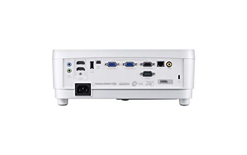 ViewSonic PS600W 3700 Lumens WXGA HDMI Networkable Short Throw Projector for Home and Office