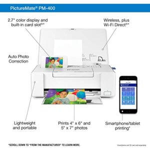 Epson PictureMate PM-400 Wireless Compact Color Photo Printer